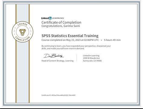 garima saini on linkedin ibm ibmspssstatistics lpu lpuuniversity training statistics