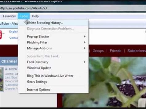 How To Delete Temporary Internet Files And Cookies In IE Internet Gadget Hacks