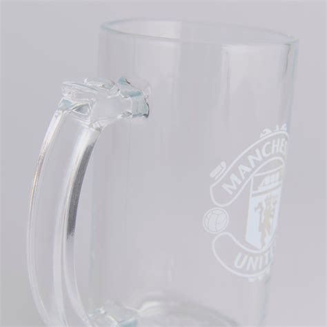 Buy Manchester United Stein Glass Clear Manchester United Store