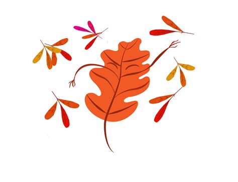 Minimalist Digital Dancing Leaf By Soul Journeys On Dribbble