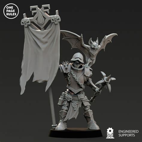 3d Printable Skeleton Guard Vampiric Undead By One Page Rules
