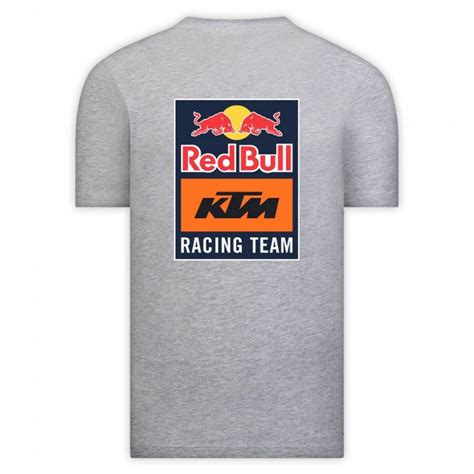 Red Bull Ktm Racing Fan T Shirt Gray Gpbox