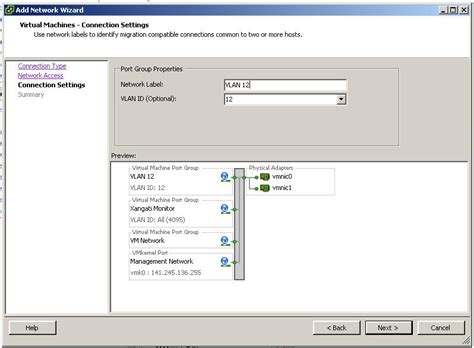 Solved How To Implement VLAN In ESXi 4 1 Experts Exchange