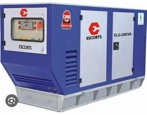 Escort Diesel Generator Genset Dg Set At Rs 285000piece In Rohtak Id
