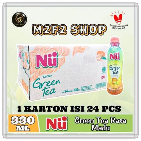 Nu Green Tea Honey Teh Madu 330 Ml Kemasan Karton Lazada Indonesia