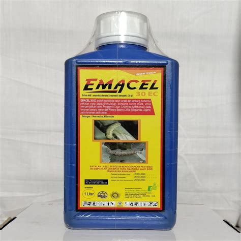 Jual EMACEL 30 EC INSEKTISIDA PEMBASMI ULAT 1 LITER Shopee Indonesia