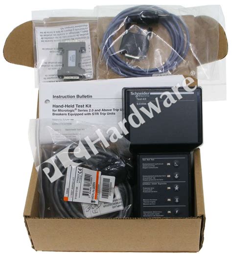 New Schneider Electric S33594 Circuit Breaker Hand Held Test Kit Qty Ebay