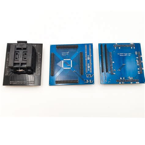 Zif Socket Debug Io Ite Ene Nuvoton Tqfp 128p Qfp 128 Svod