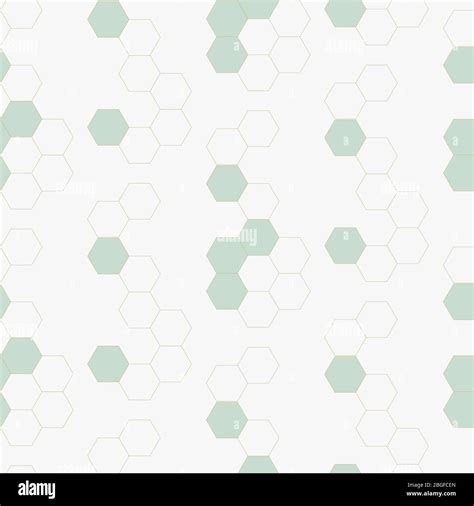 Molecule Cells Geometric Background Seamless Pattern Vector Stock Vector Image And Art Alamy