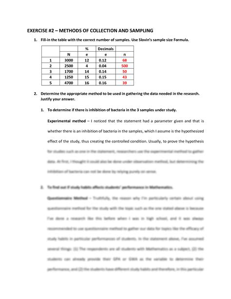 SOLUTION Data Analytics Exercise Sample Collection Studypool