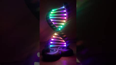 Rgb Double Helix Lamp 3d Printable Effect Preview Youtube
