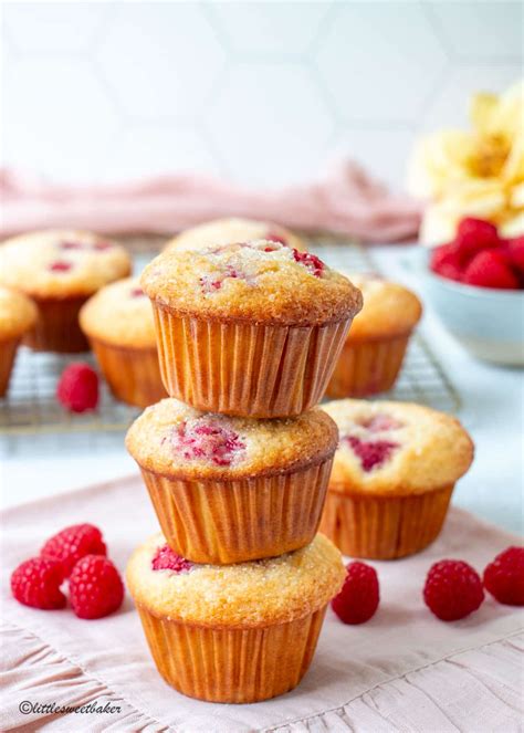 Raspberry Muffins Little Sweet Baker