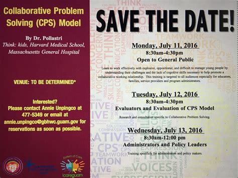 Collaborative Problem Solving CPS Model Guam Behavioral Health And Wellness Center GBHWC