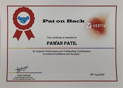 Pavan Patil On Linkedin Gratitude Teamwork Leadership Vertiv