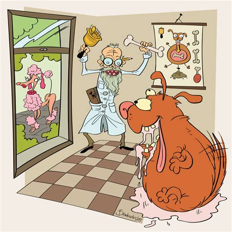 Dog Explosion Card Distraction By Brankovski On Deviantart