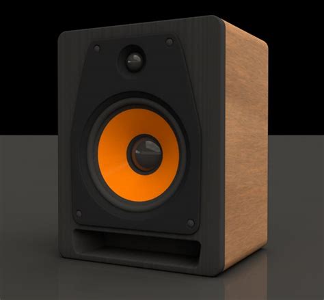Speaker 3d Models For Download Turbosquid