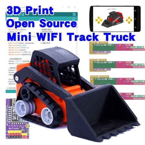 Open Source Crawler Wifi Remote Control Car For Arduino Diy Kit Esp8266 Project Nodemcu Stem