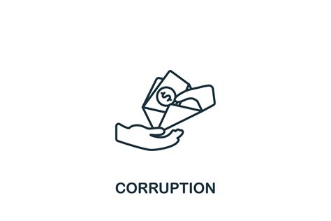 Corruption Icon Graphic By Aimagenarium · Creative Fabrica