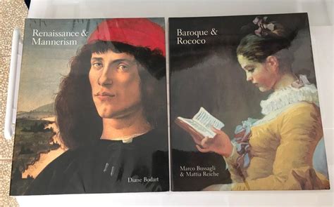 Renaissance And Mannerism Diane Bodart Baroque And Rococo Marco Bussagli And Mattia Reiche Book