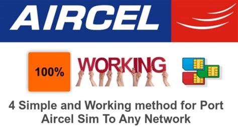Aircel Sim Port January 2025 Trick Aircel MNP Offer Port To Any Other