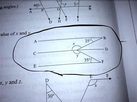 Solved In The Given Figure Ab Cd Ef Find The Value Of X And Y