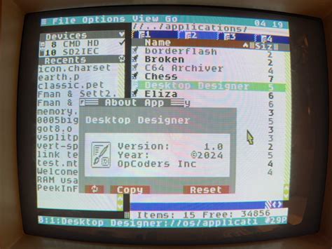 Desktop Designer C64 Os
