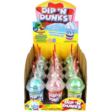 Exclusive Brands Dip N Dunks 12x47g Pacific Candy Wholesale