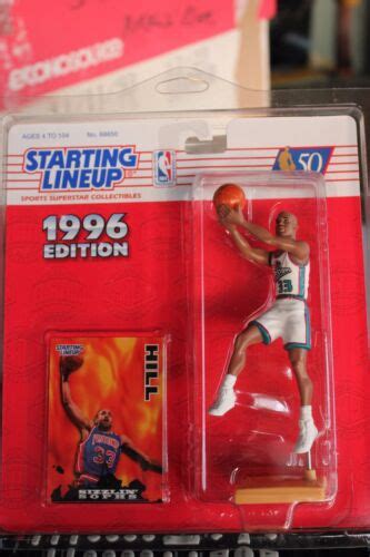 1996 GRANT HILL Starting Lineup Detroit Pistons EBay