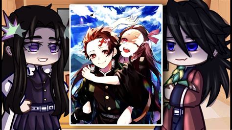 Past Hashiras React To Kamado Siblings Gacha Club Youtube