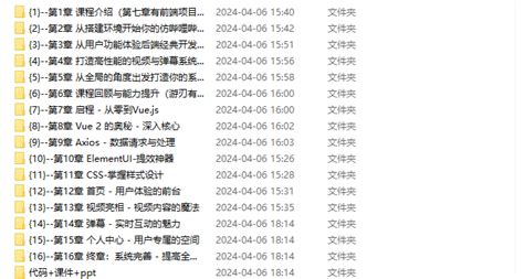 Springboot2 仿b站高性能前端后端项目完结超星it