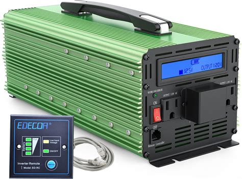 Edecoa 3000w Power Inverter Dc 12v To 110v Ac Modified Sine