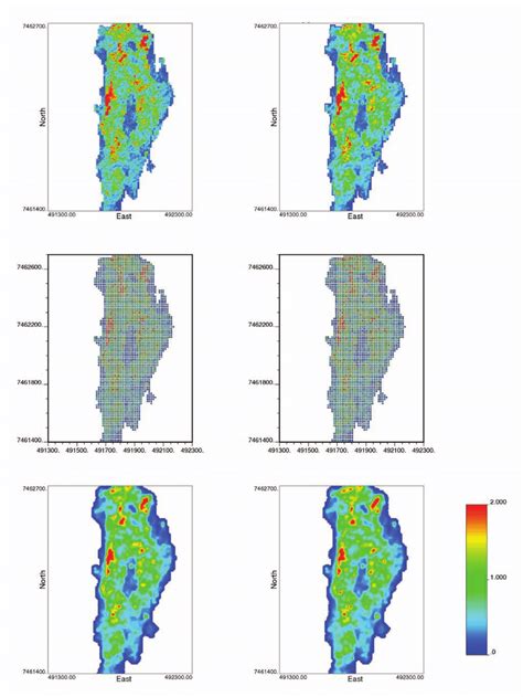 Dense Simulated Model Top Left Block Support Simulated Model Top