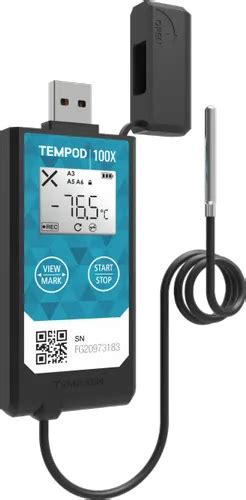 LCD Temperature Data Logger With External Sensor PDF USB At Rs 8999
