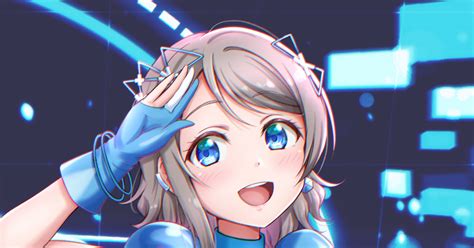 ラブライブサンシャイン 曜ちゃん Banzai Digital Trippers Ckst しーけーのイラスト Pixiv