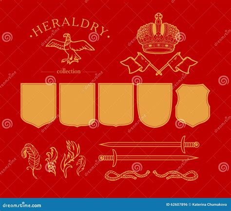 Vector Heraldry Emblem Collection 62608103
