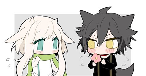 オリジナル 【創作】オオカミくんとヤギちゃん 雨沢もっけのマンガ 漫画 創作男女1000users入り 創作 Pixiv