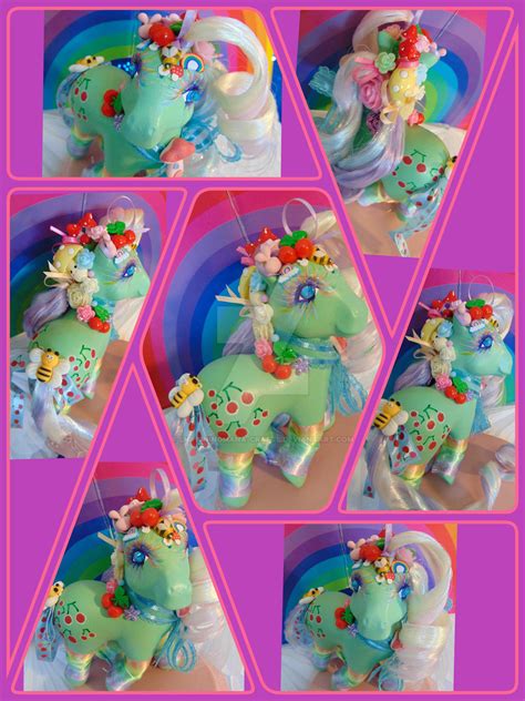 Rainbow Venezuelan Cherries Jubilee Custom Pony by LightningMana-Crafts ...