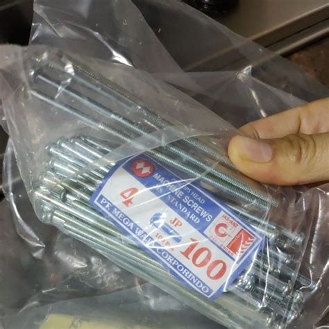 Jual Baut Jp M4x100 Baut Sekrup Jp M4x100 Baut Jp M4 X 100 Mm