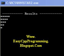 Program Display Star Triangle Shape C Tutorial With Basic Programs For Beginners
