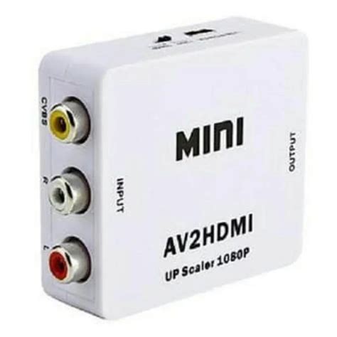 Jual Rca Av Input To Hdmi Output Converter Shopee Indonesia