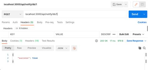 Notify Endpoint Will Always Return 200 Even If The Tables Dont Exist