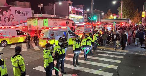 [오마이포토] 인명사고 발생한 이태원 사고현장