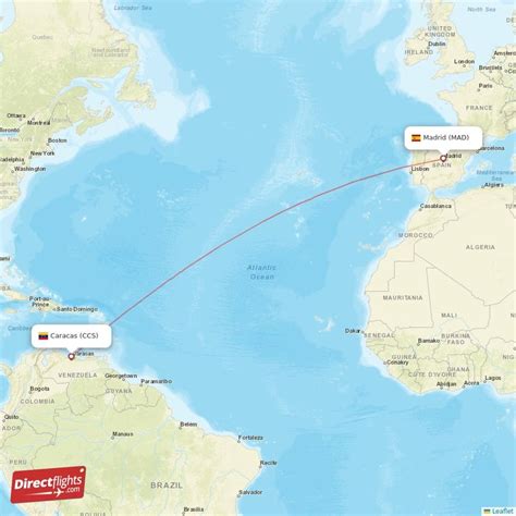 Direct Flights From Caracas To Madrid Ccs To Mad Non Stop