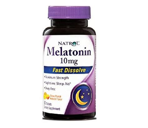 Melatonin Quick Dissolve Tablets Melatonin Quick Dissolve Tablets For