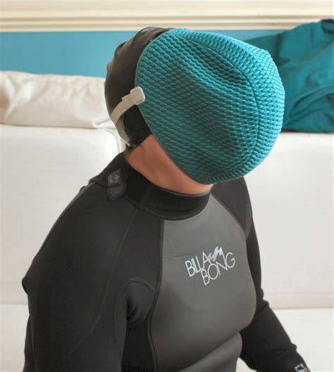 Dee Wetsuit Black Green Rubber Swimcap Breathplay Flickr