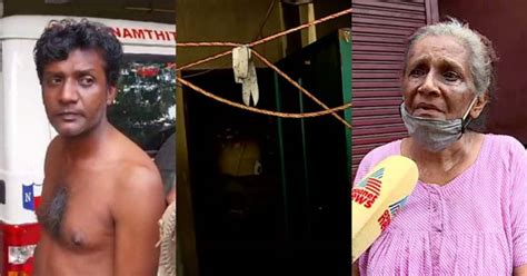 അവൻ കത്തിച്ചതാ മക്കളേ പത്തനംതിട്ടയിൽ മകൻ ഫ്ലാറ്റിന് തീയിട്ട് അമ്മയെ