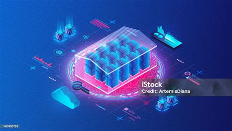 데이터 웨어하우스 및 데이터 웨어하우징 개념 3d 일러스트레이션 데이터에 대한 스톡 벡터 아트 및 기타 이미지 데이터