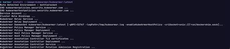 Kubearmor Bottlerocket Os Deployment Guide Kubearmor Kubearmor Wiki