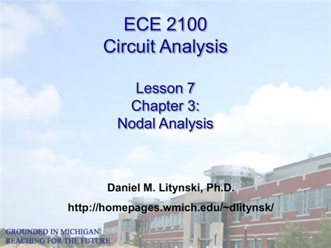 ECE Circuit Analysis Lesson Chapter