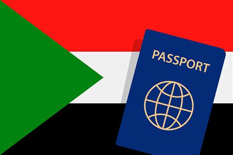 수단 여권 수단 국기 배경입니다 벡터 그림 개념에 대한 스톡 벡터 아트 및 기타 이미지 개념 관광 관광객 Istock